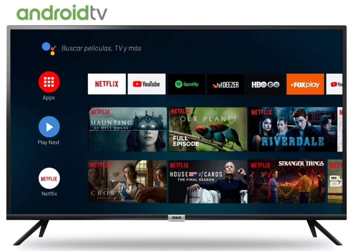 Smart tv 39" RCA HD Netflix- Amazon Prime- Facebook-(XF39CH-F)-96332 ...