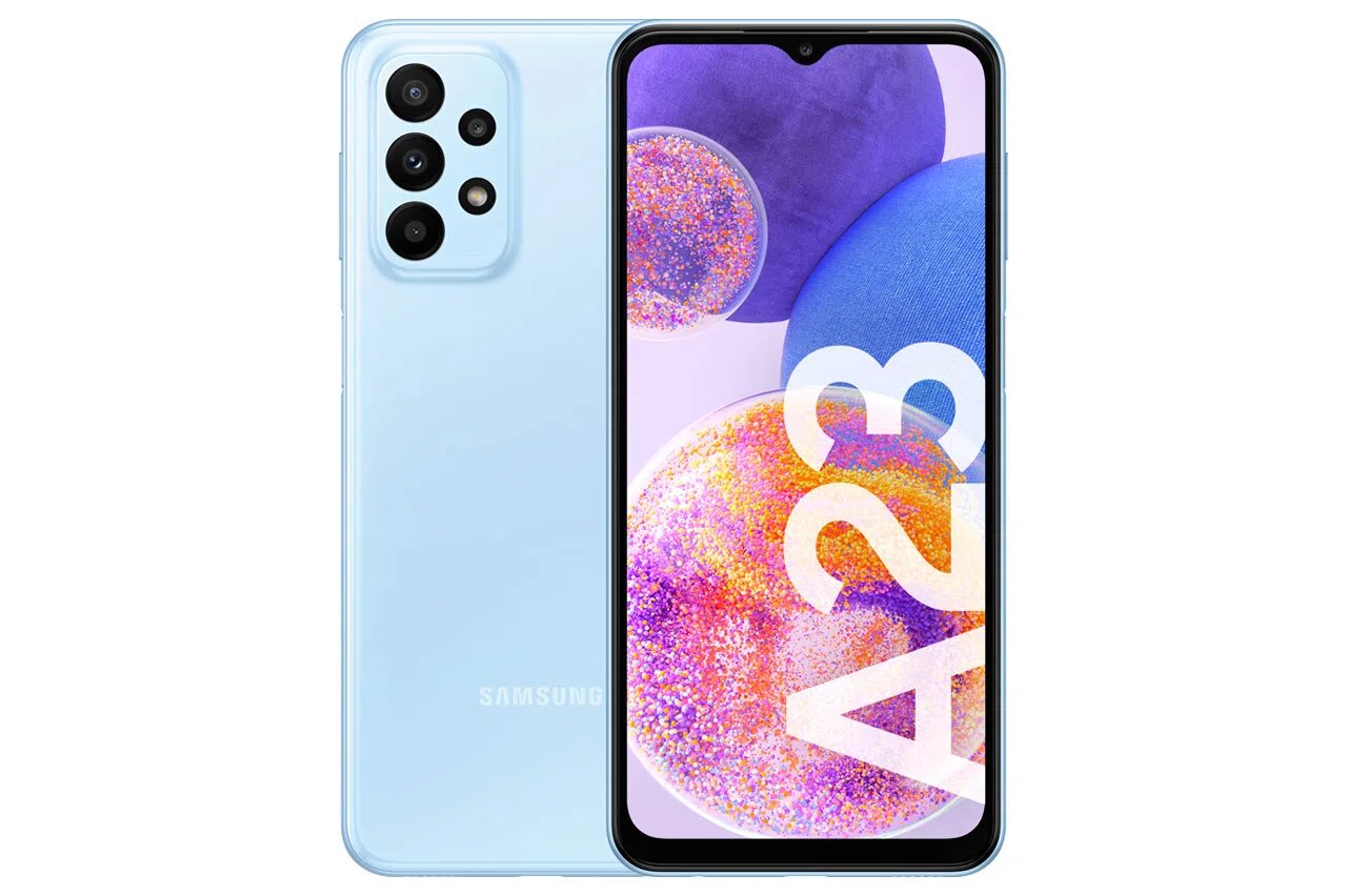Celular SAMSUNG Galaxy A23 Light Blue 4GB Ram 128GB Rom-(SM-A235MLBEARO ...